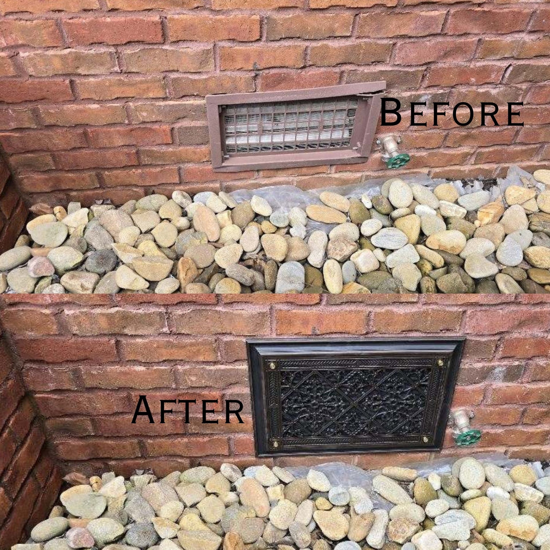 Foundation Vents | Exterior Vent | Encapsulated Crawl Space Cover ...