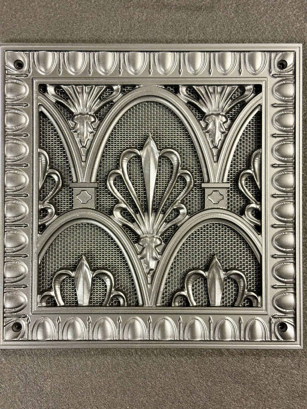 Exhaust Fan Cover | Empire Style Decorative Bathroom Fan Cover | 10x10 ...