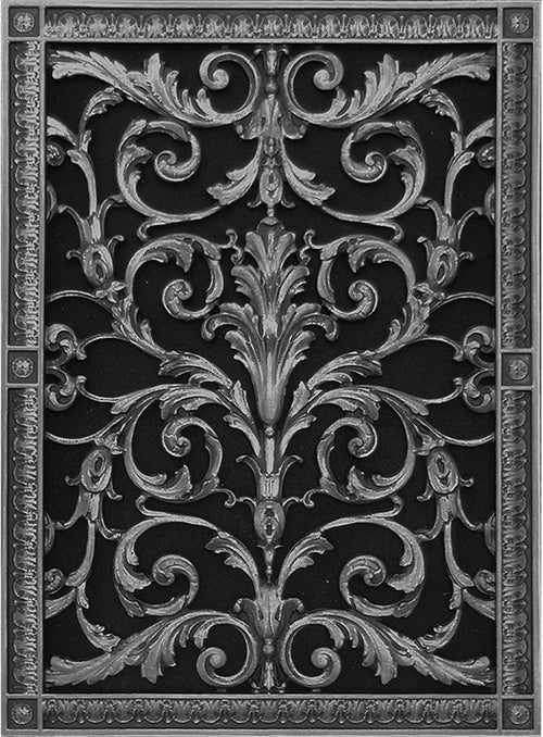 French - Louis XIV Style Grilles | Decorative Vent Covers – Beaux-Arts ...